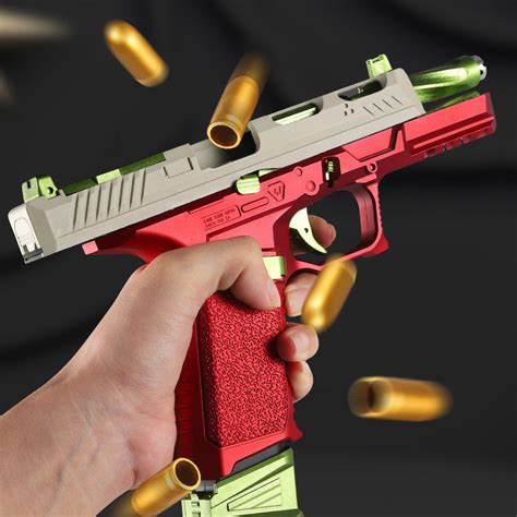 G K Auto Shell Ejection Blowback Laser Toy Tonya Toys