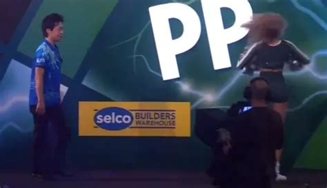 World Darts Championship Star Caught Checking Out Ally Pally