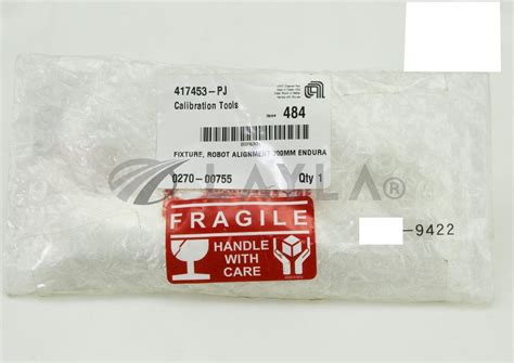 1000000075 A9422 Applied Materials Fixture Robot Alignment 300mm