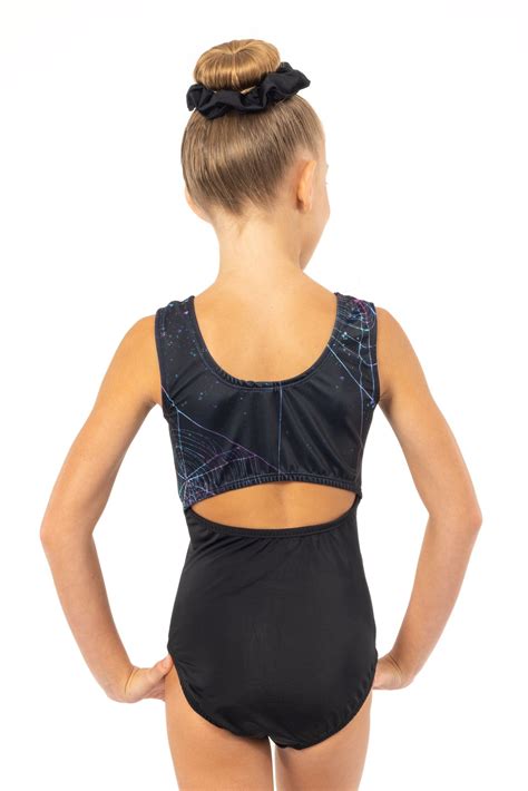 Spider Beam Girl Open Back Leotard Garland Activewear