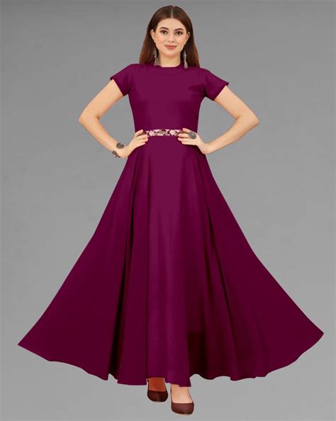 Magenta Color Dress