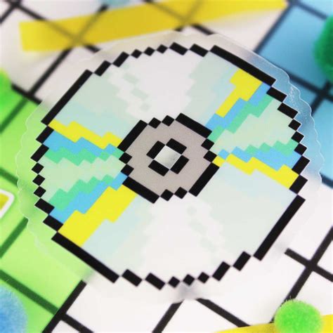 Pixel Cd Sticker Prismatash