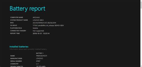 How To Check The Battery Usage In Windows