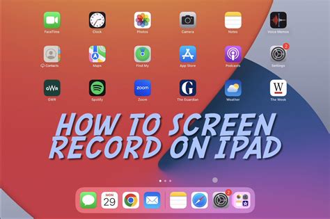 How To Screen Record On An IPad Creative Bloq