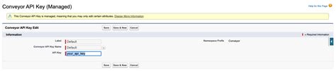 installing our salesforce managed package