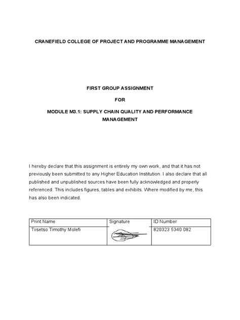 Supply Chain Quality And Performance Management Pdf Enterprise Resource Planning Cloud