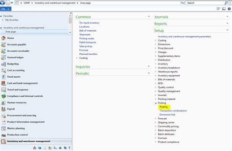 How To Assign A Posting Account To A Procurement Category In Dynamics