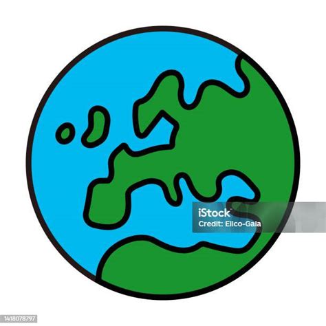 단순화 된 지구 유럽 대륙 지중해 연안 편집 가능한 벡터 일러스트 레이 션 지도에 대한 스톡 벡터 아트 및 기타 이미지 지도 팝 아트 개념 Istock