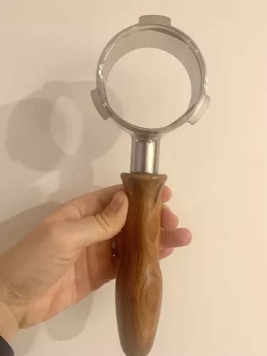 Portafiltro Sin Fondo Naked Mm Apto Oster Barista Madera Env O Gratis