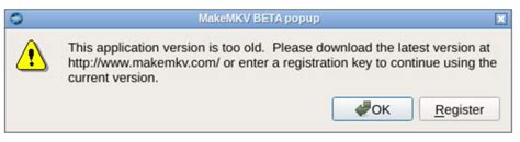 Error This Application Version Is Too Old · Issue 162 · Jlesagedocker Makemkv · Github Error This Application Version Is Too Old · Issue 162 · Jlesagedocker Makemkv · Github