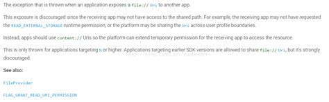 android 升级安装apk兼容android7 0，解决fileuriexposedexception 星辰之力 博客园