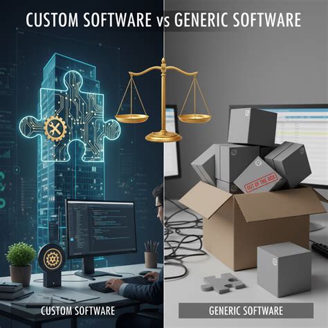 Custom Vs Generic Software Is Tailored Best Digital Platforms Website Design Software