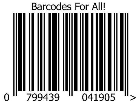 Ean 13 Barcode With Text Above