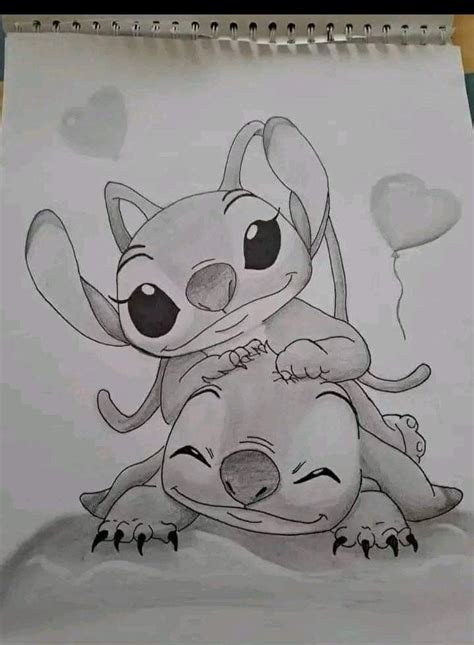 Pin By Sabrina Verbraeken Maeremans On Schetsen Stitch Drawing Cute Disney Drawings Cute