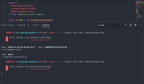 Authserviceconfig Module Is Not There In Angularx Social Login · Issue 282 · Abacrittangularx