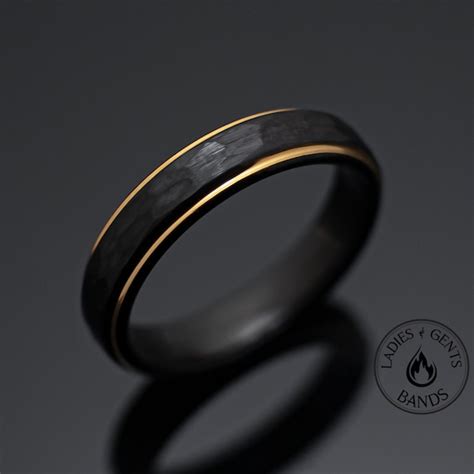 Obsidian Mens Wedding Ring 60 Photos