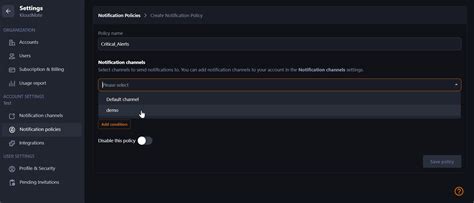 Setting Up Notifications Kloudmate Documentation