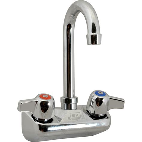 Bk Resources Bkf W 3g G Faucet Wall 4c Sgn Sd