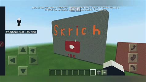 Как быстро построить стену в Майнкрафт с помощью комманды Youtube