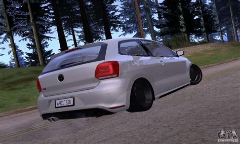 Volkswagen Polo Gti Stanced For Gta San Andreas