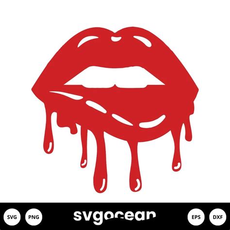 Sexy Lips Svg Vector For Instant Download Svg Ocean — Svgocean