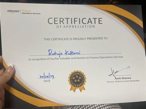 Rutuja Kulkarni On Linkedin Amazonindia Ar Finance Financialservices