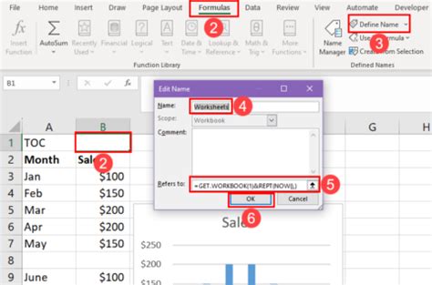 Ways To Create A Table Of Contents In Microsoft Excel How To Excel