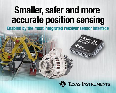 High Integration Resolver Interface For Accurate Angle Sensing