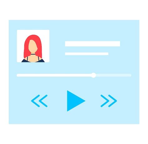 premium vector user profile interface with avatar sliders and buttons