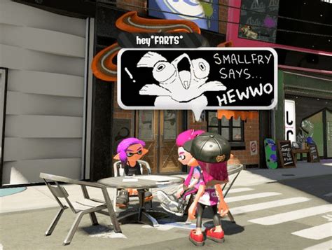 Just Saw This In The Square And Thought It Was Adorable Rsplatoon
