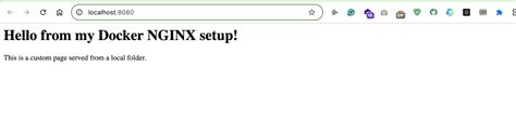 Como Criar Uma Imagem Personalizada Do Docker Do Nginx Datacamp