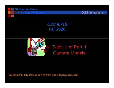 pdf 3d computer vision and video computing 3d vision dokumen tips
