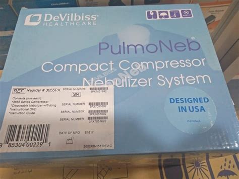 Devilbiss Compact Compressor Nebulizer System Pulmoneb Lazada Ph