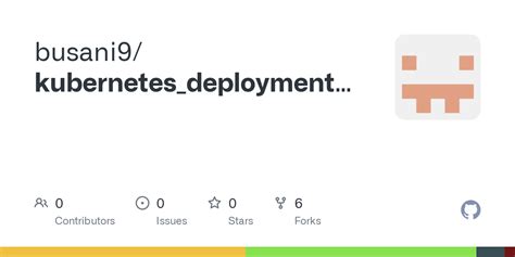 Github Busani9 Kubernetes Deployment Files Ashok