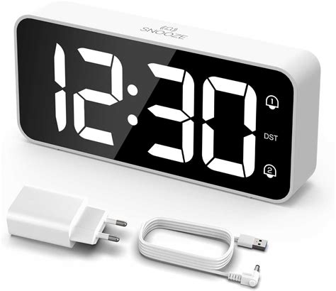Led Цифров будилник с адаптер регулируема сила на звука голям екран гр Пловдив Център • Olx Bg