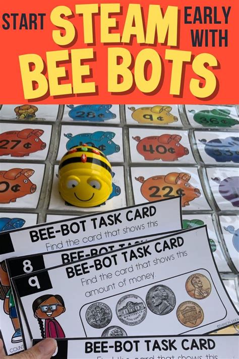 Bee Bot Printables Counting Coins First Grade Money Coding Activities 2nd Grade