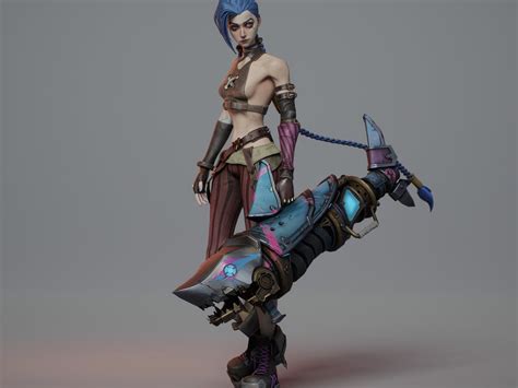 The Rookies Jinx Arcane Fan Art By Jjdjj6