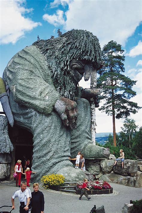 Hunderfossen Park Lillehammer Norway Places To Travel Places To