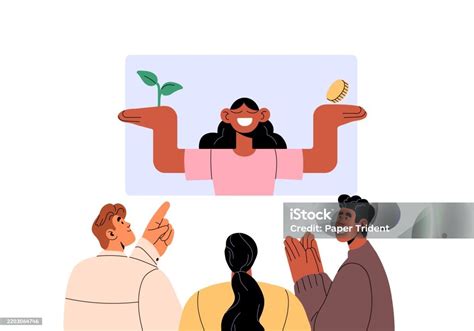 멘토는 세미나에서 팀 비즈니스 프로세스 재무 지식을 가르칩니다 리더는 경험을 공유하고 직원들에게 교육을 코칭합니다 멘토링 리더십 개념 흰색에 평면 절연 벡터 일러스트 레이