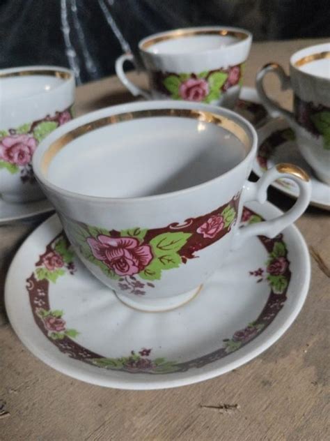 Сервиз чашки блюдце 4шт — ціна 100 грн у каталозі Чайні сервізи Купити товари для дому та побуту