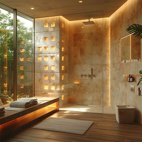 Ванная комната в частном доме с окном 100 лучших идей Дом Интерьер Дизайн 3d