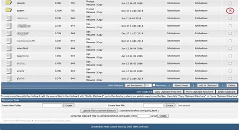 How To Use File Manager In Direct Admin Panel Website Solution Knowledge Base