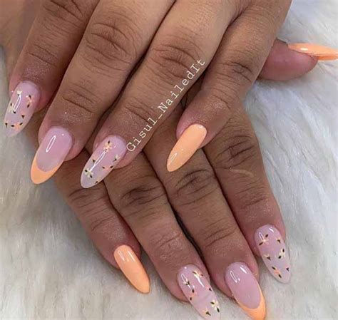 The Fervor For Fall Illuminating Excellence With 31 Pastel Orange Nails