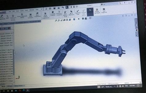 Prince Kumar Singh On Linkedin Robotic Arm In Solid Work