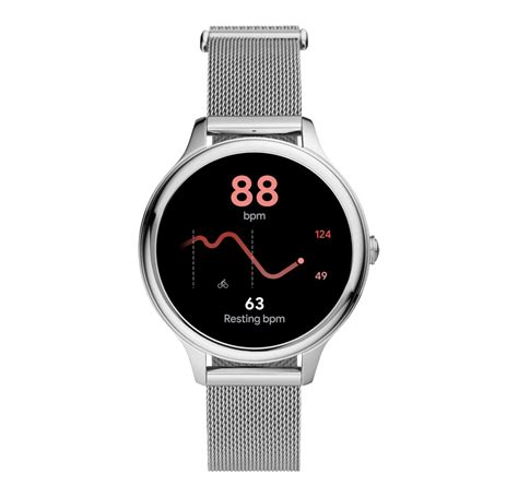 Rent Fossil Gen 5E Women S Smartwatch 42mm Stainless Steel Case From 9 90 Per Month