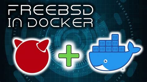 run a freebsd vm in a docker container blaize stewart