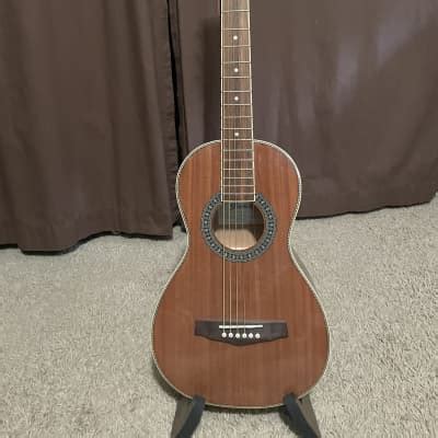 Ibanez Performance Pn1mhopn Mahogany Parlor Acoustic Guitar Reverb