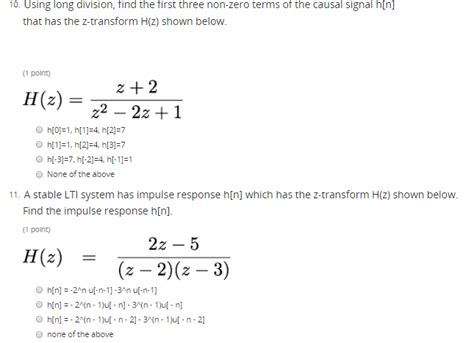 solved using long division find the first three non zero