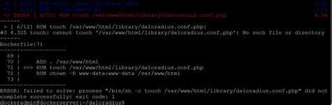 Docker File Issues Build Process Failed · Issue 406 · Lirantaldaloradius · Github