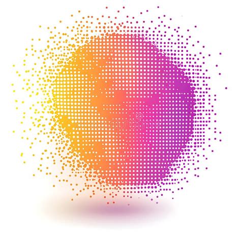 Gradient Dot Matrix Stock Illustrations 1852 Gradient Dot Matrix